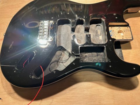 Fender Stratocaster Mid Circuit Booster Kit Installation / Fitting