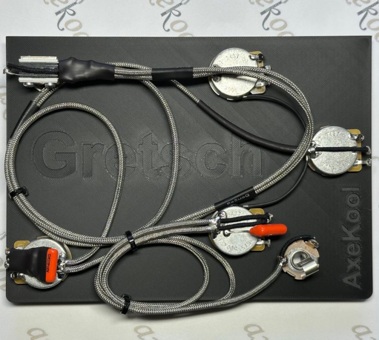 Gretsch Hollowbody Vintage Wiring Diagram & Fitting Instructions