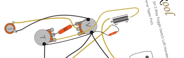 Telecaster HS/SH Toggle Switch Left Handed Wiring Diagram