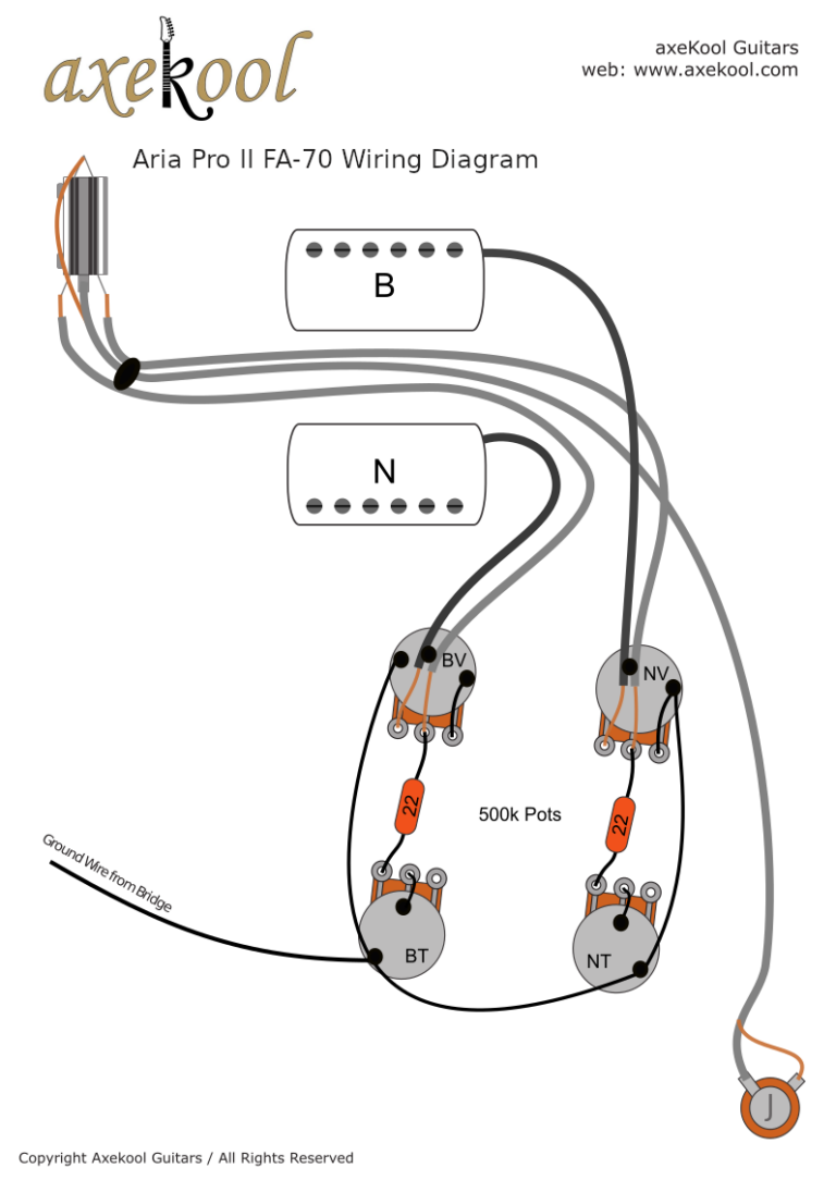 Aria Pro Ii Guitar Wiring Diagram